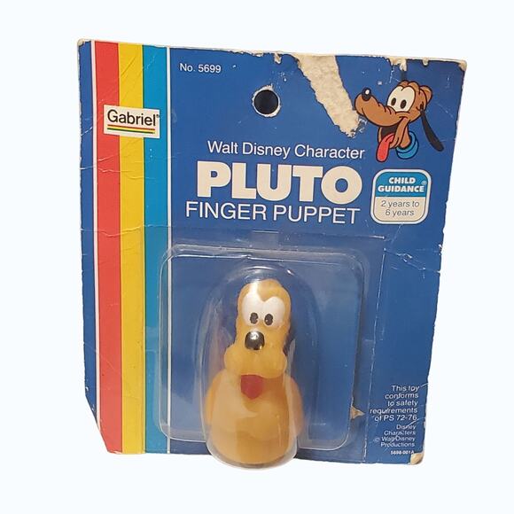 Gabriel | Toys | Vintage 98 Gabriel Walt Disney Pluto Finger Puppet ...